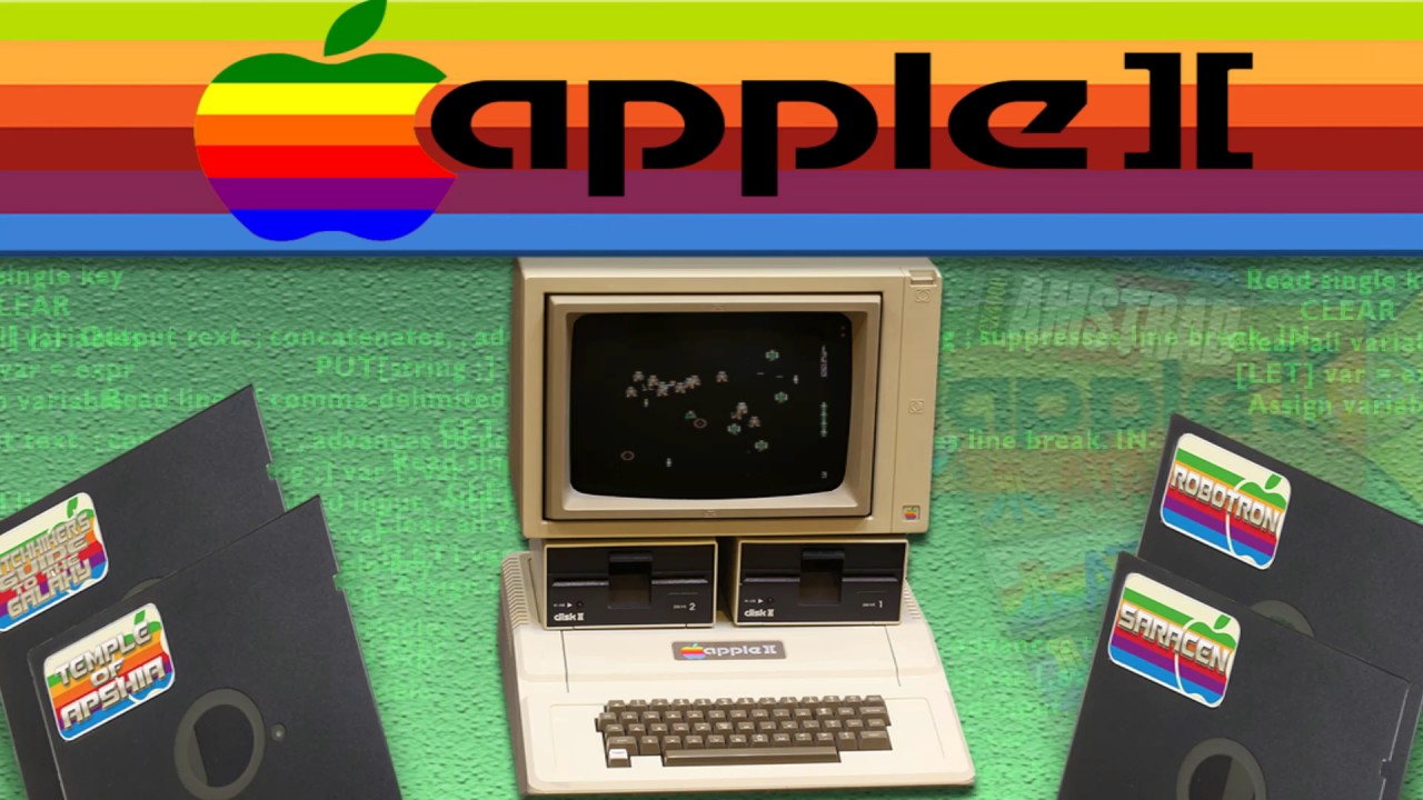 Hyperspin - Apple II Main Menu - System Theme Demo - YouTube