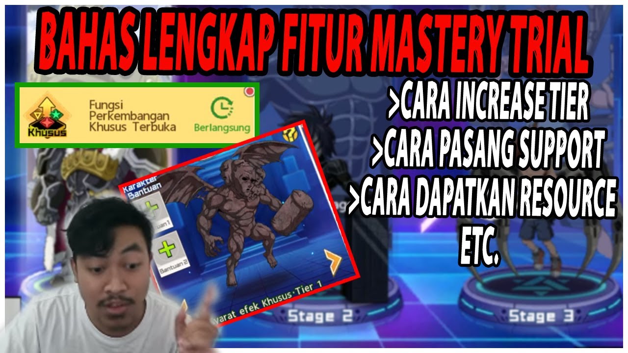 🔥🔥PEMBAHASAN FITUR MASTERY TRIAL [CARA BUILD & DAPATKAN RESOURCE] - ONE PUNCH MAN The Strongest ...