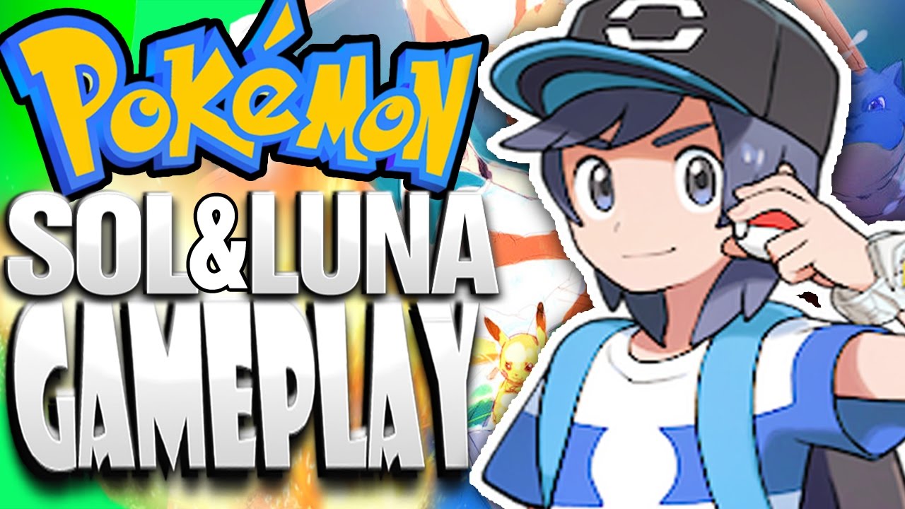 POKEMON SOL & LUNA GAMEPLAY: Bienvenidos A La Region de Alola ...
