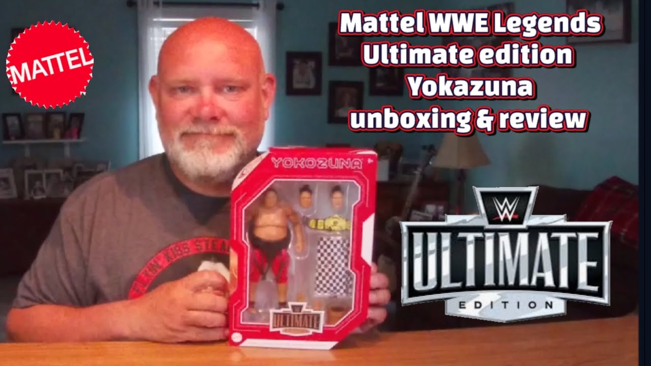 Mattel WWE Legends Ultimate Edition Yokazuna unboxing & review - YouTube