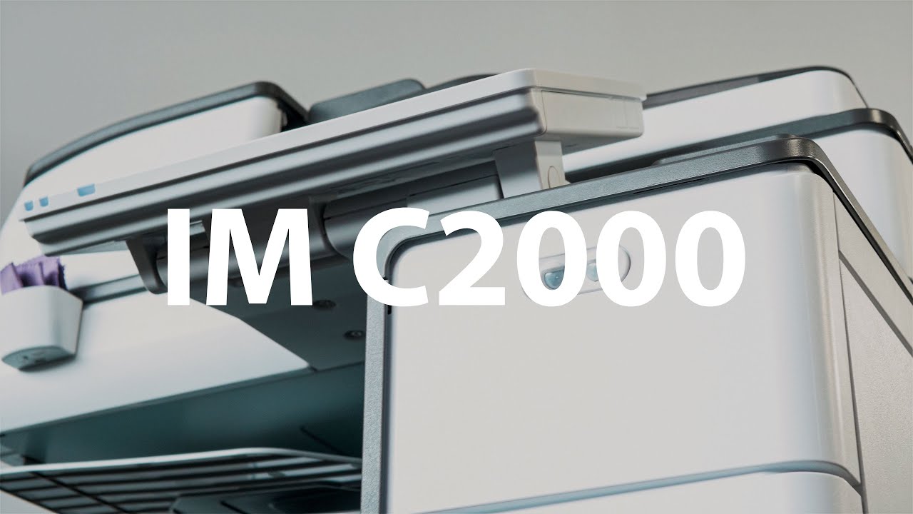 Ricoh IM C2000 - YouTube