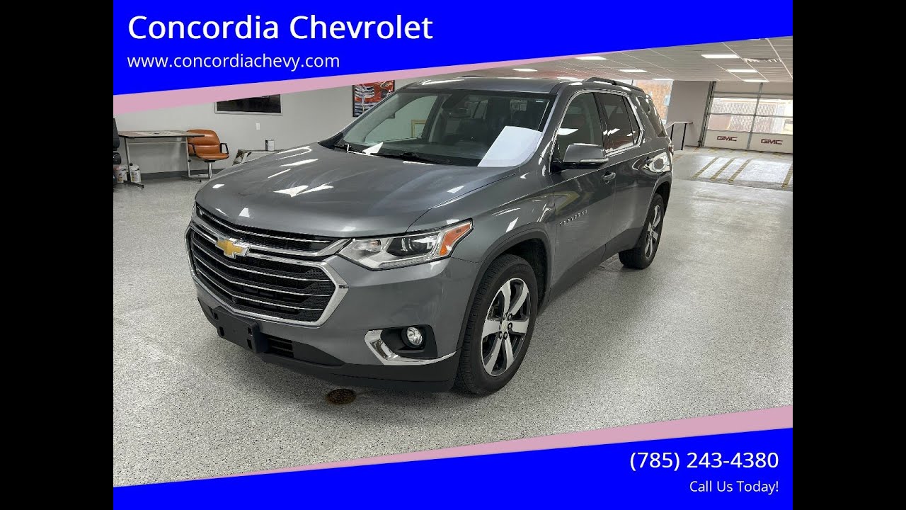 SOLD: 2020 Chevy Traverse AWD 3LT– Leather Equipped Local Trade! – with ...