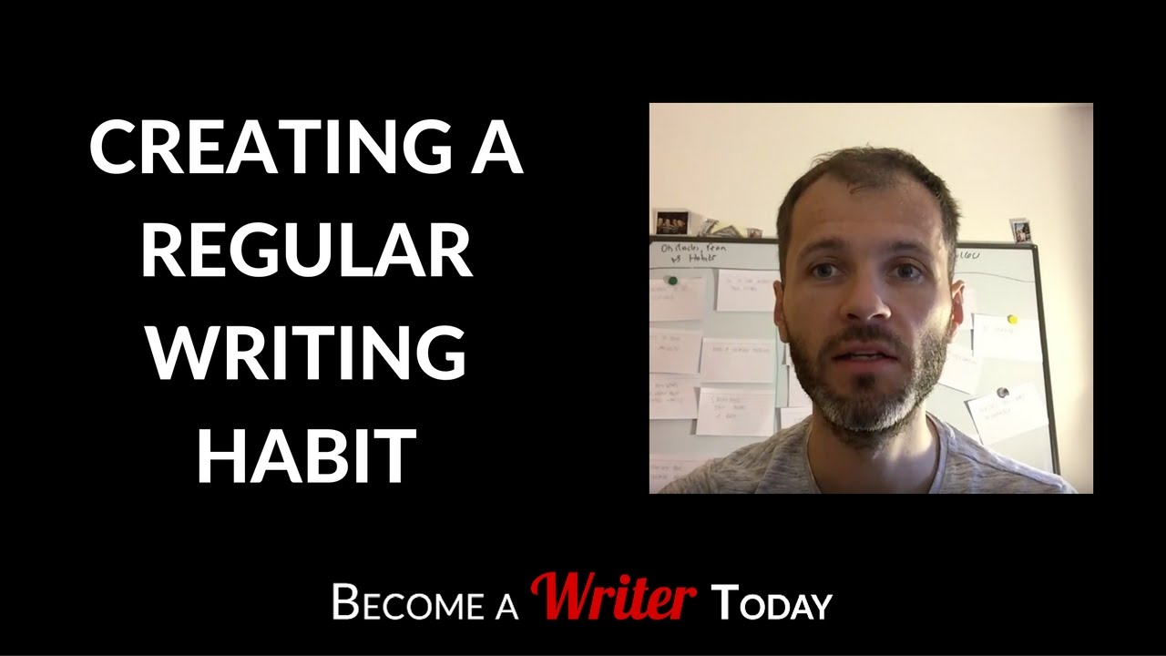 Writing tip #7: Creating a Regular Writing Habit - YouTube