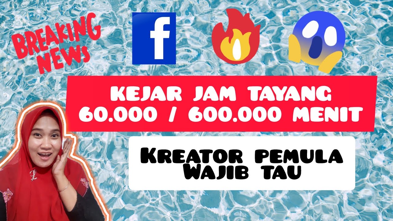 KEJAR TARGET JAM TAYANG DI FACEBOOK PROFESIONAL //TUTORIAL LIVE ...
