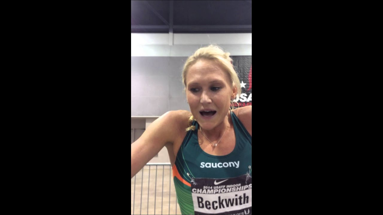 Molly Beckwith After 3rd Place Finish In 800 At 2014 US Indoor Champs ...