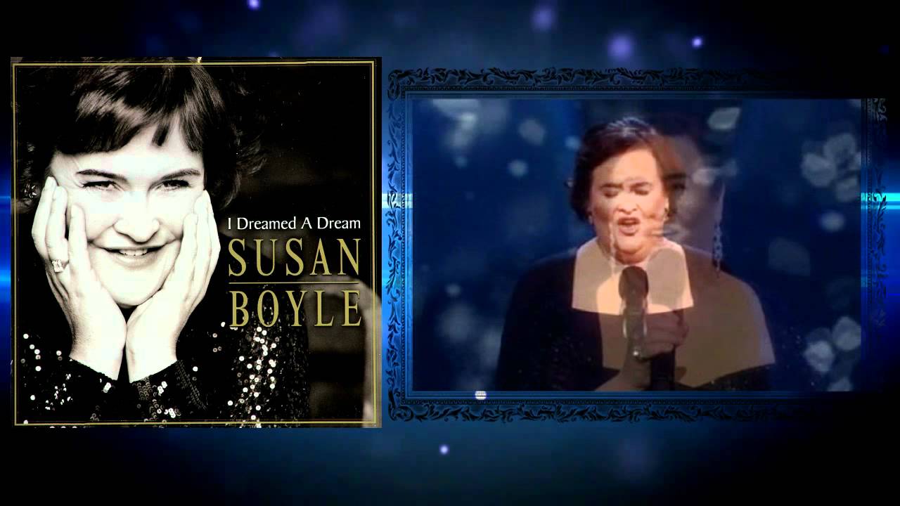 SUSAN BOYLE - I DREAMED A DREAM - CD PROMO - YouTube