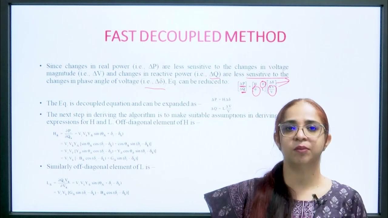 Load Flow Study: Fast Decoupled Method - YouTube