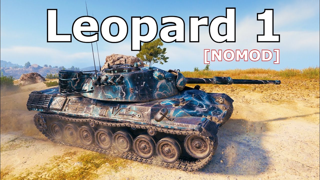 World of Tanks Leopard 1 - 3 Kills 10,3K Damage - YouTube