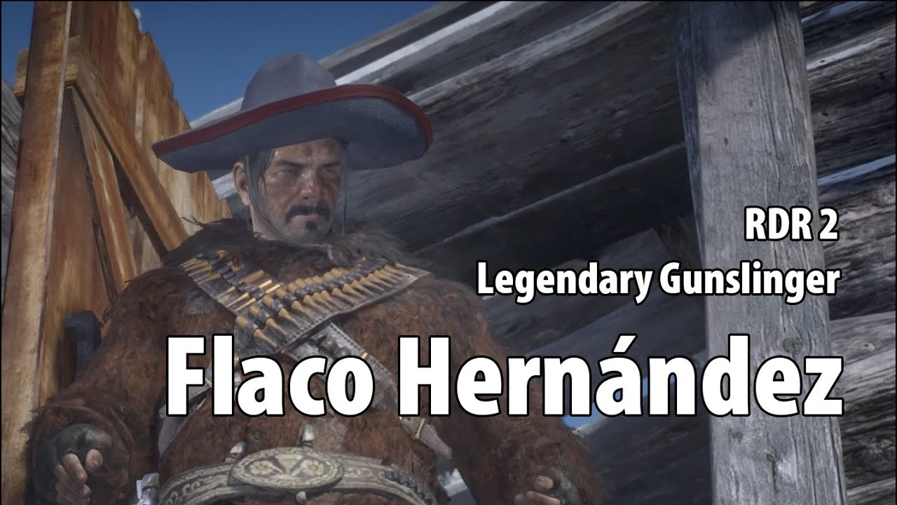 RDR2 - Legendary Gunslinger Part 1 - Flaco Hernández - YouTube