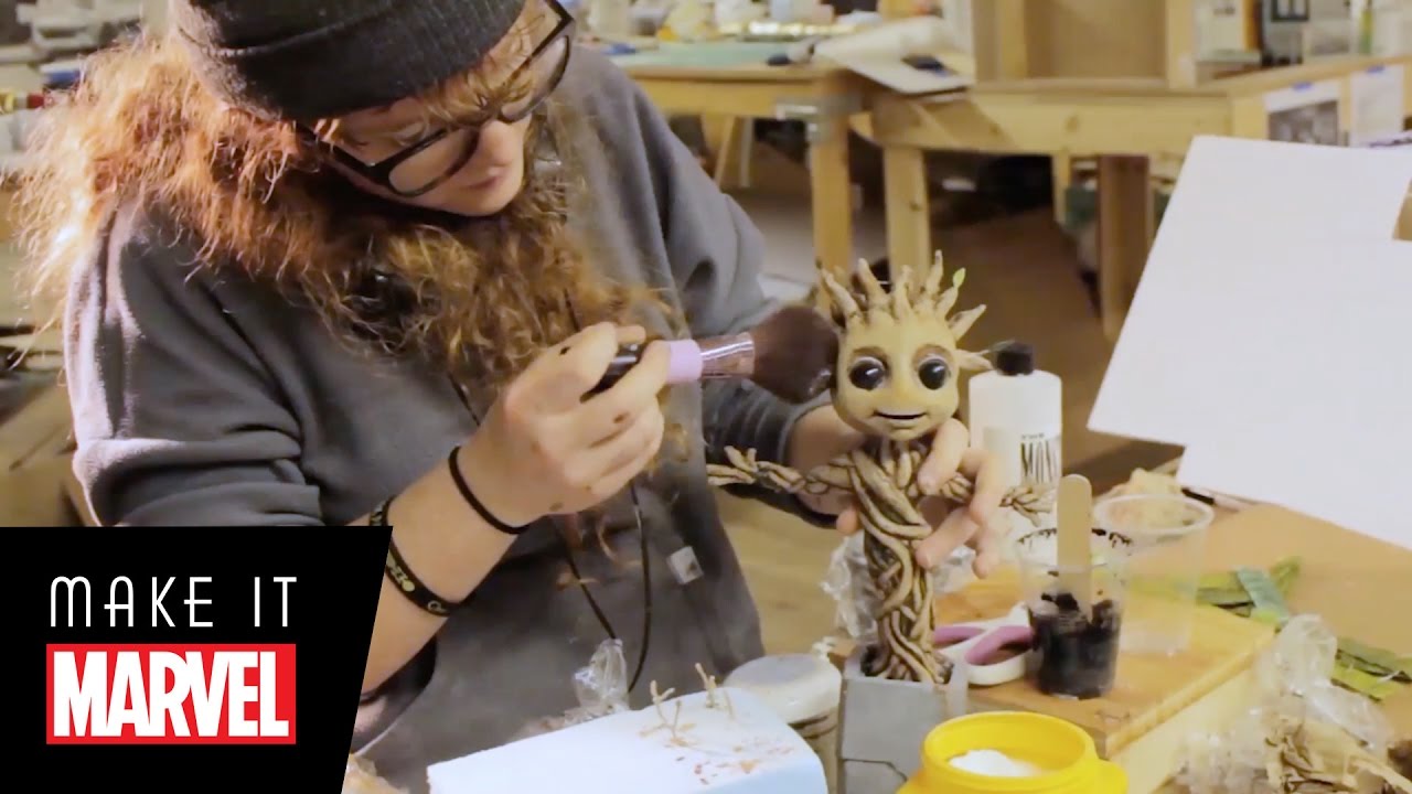 Make It Marvel: Baby Groot - YouTube