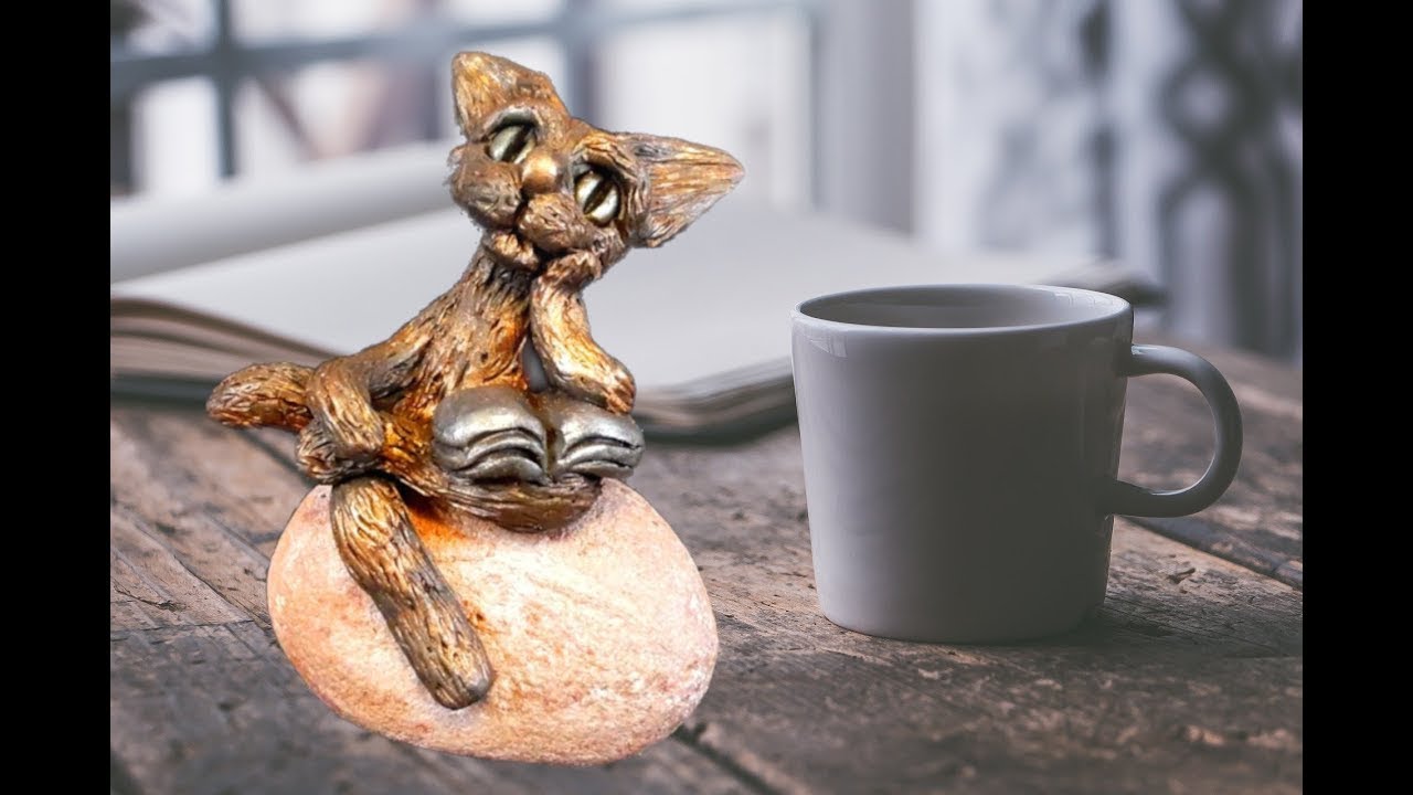 Whimsical Cat Sculpture - **Detail Tutorial** - Great for Beginners ...