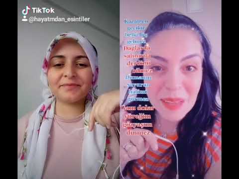 kara tren düet tiktok #tiktok #düet #karatrengecikir