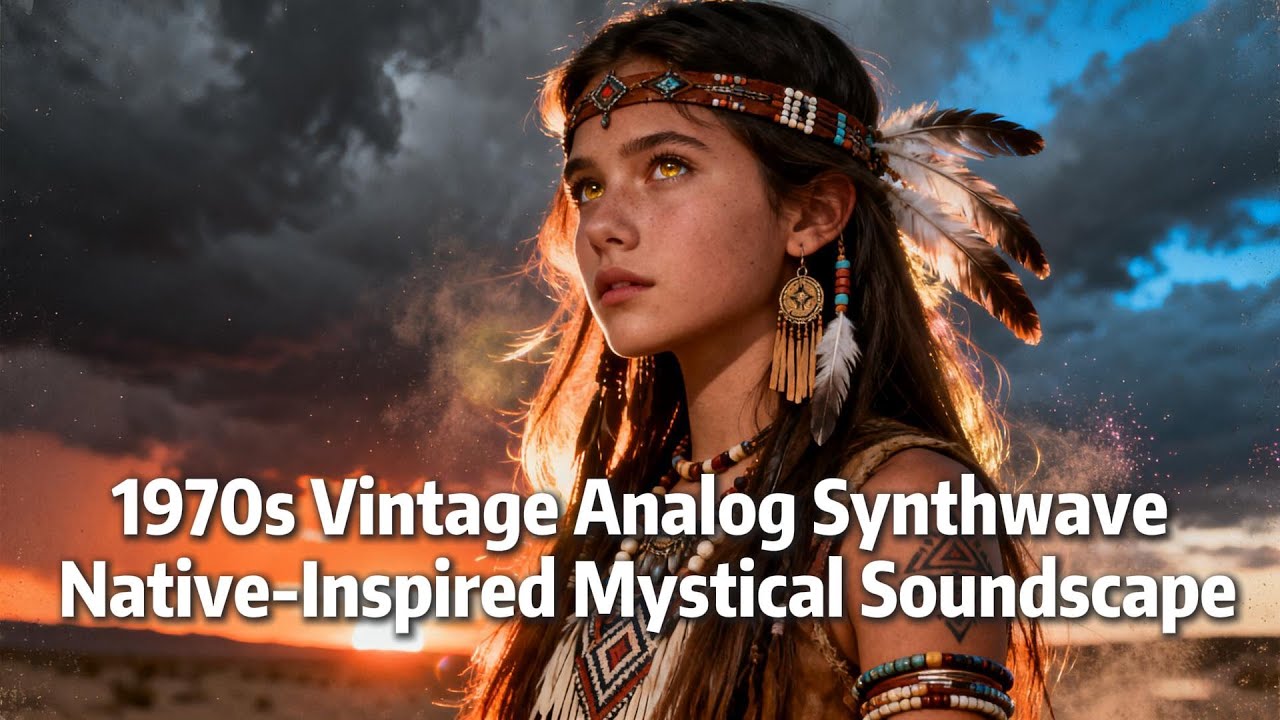 1970s Vintage Analog Synthwave • Native-Inspired Mystical Soundscape ...