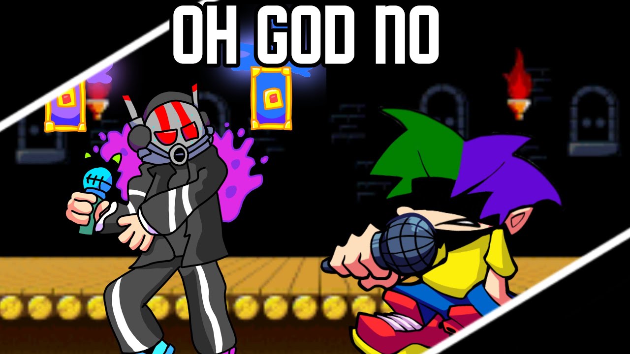 FNF-Oh God No but Oscar and Whinet sing it - YouTube