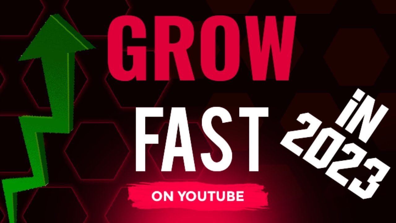 How to grow on YouTube FAST within 5 minutes 2023 | grow your ...