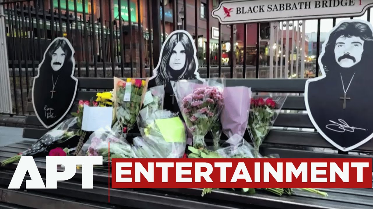 Ozzy Osbourne Dies at 76 | Fans Light Candles in Birmingham & LA Walk ...