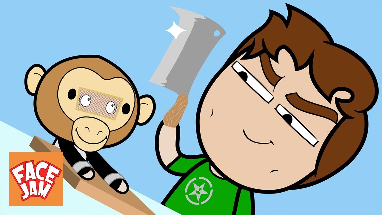 Monkey Bites | Face Jam Animated - YouTube