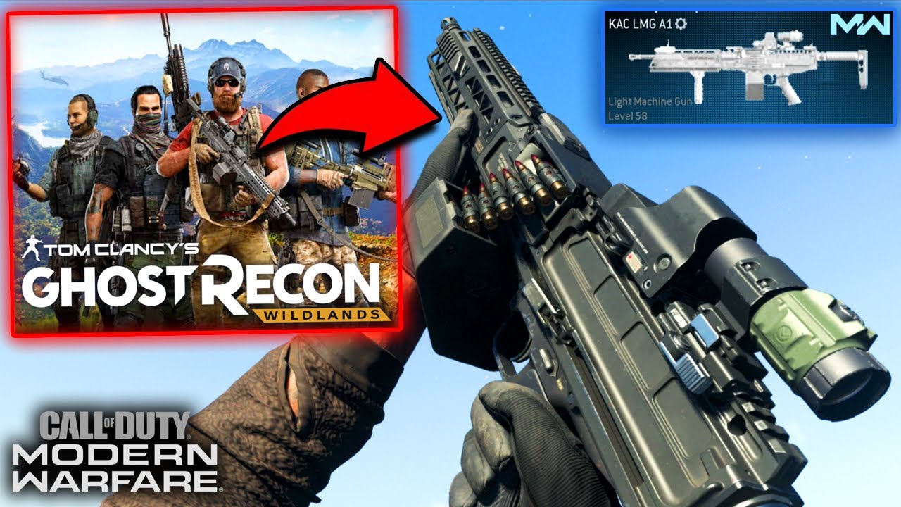 Ghost Lead Nomad's Stoner LMG A1 Loadout in Modern Warfare (2019 ...