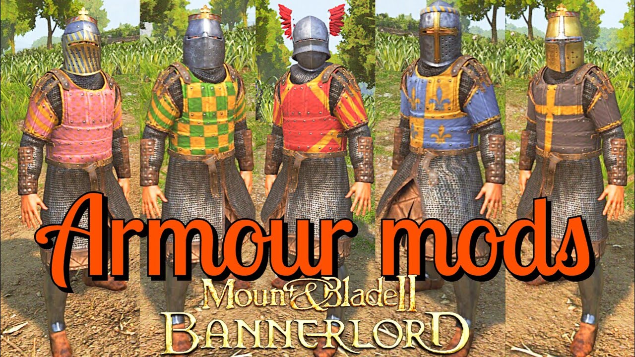 mount and blade 2 bannerlord mods - Armour Mods - YouTube
