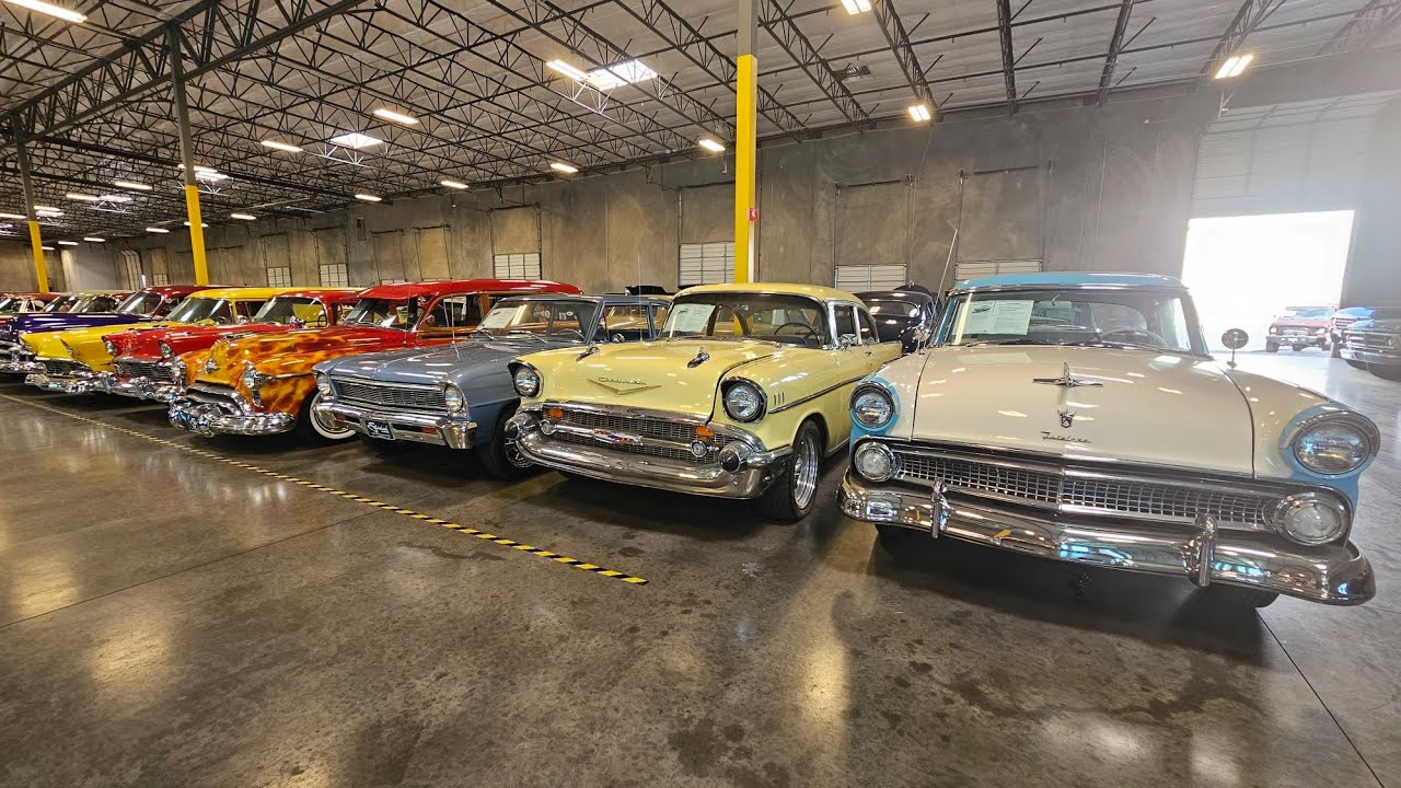 Join our wander through Streetside Classics Dealership in Mesa, Phoenix ...