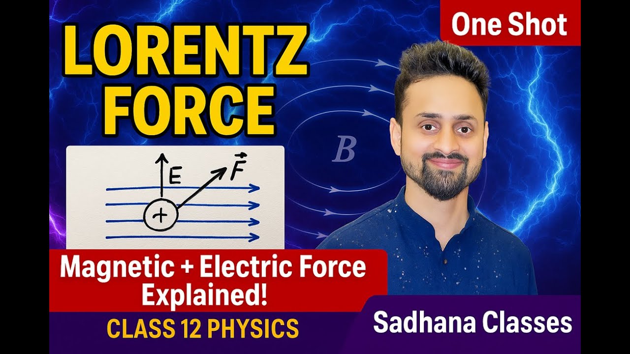 👉 "Lorentz Force|Class 12 Physics|Magnetic & Electric Force Explained ...