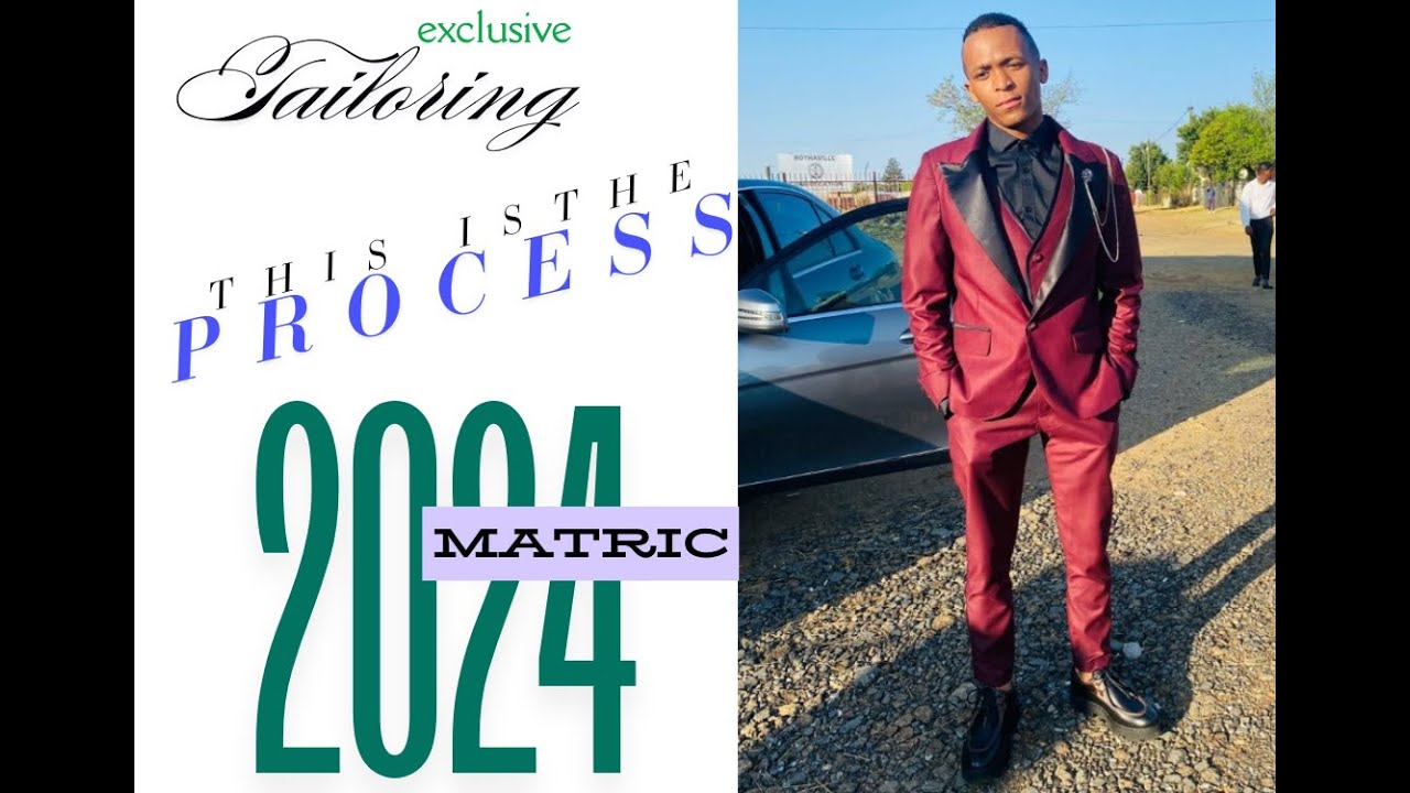 The Process of making Matric Dance Suit 2024| tailoringatmjs - YouTube