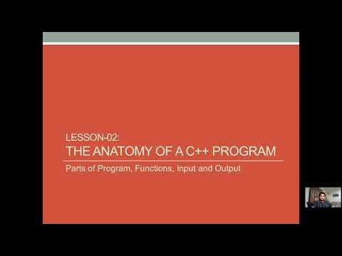 OOP Lesson02 Anatomy of C++ Program - YouTube