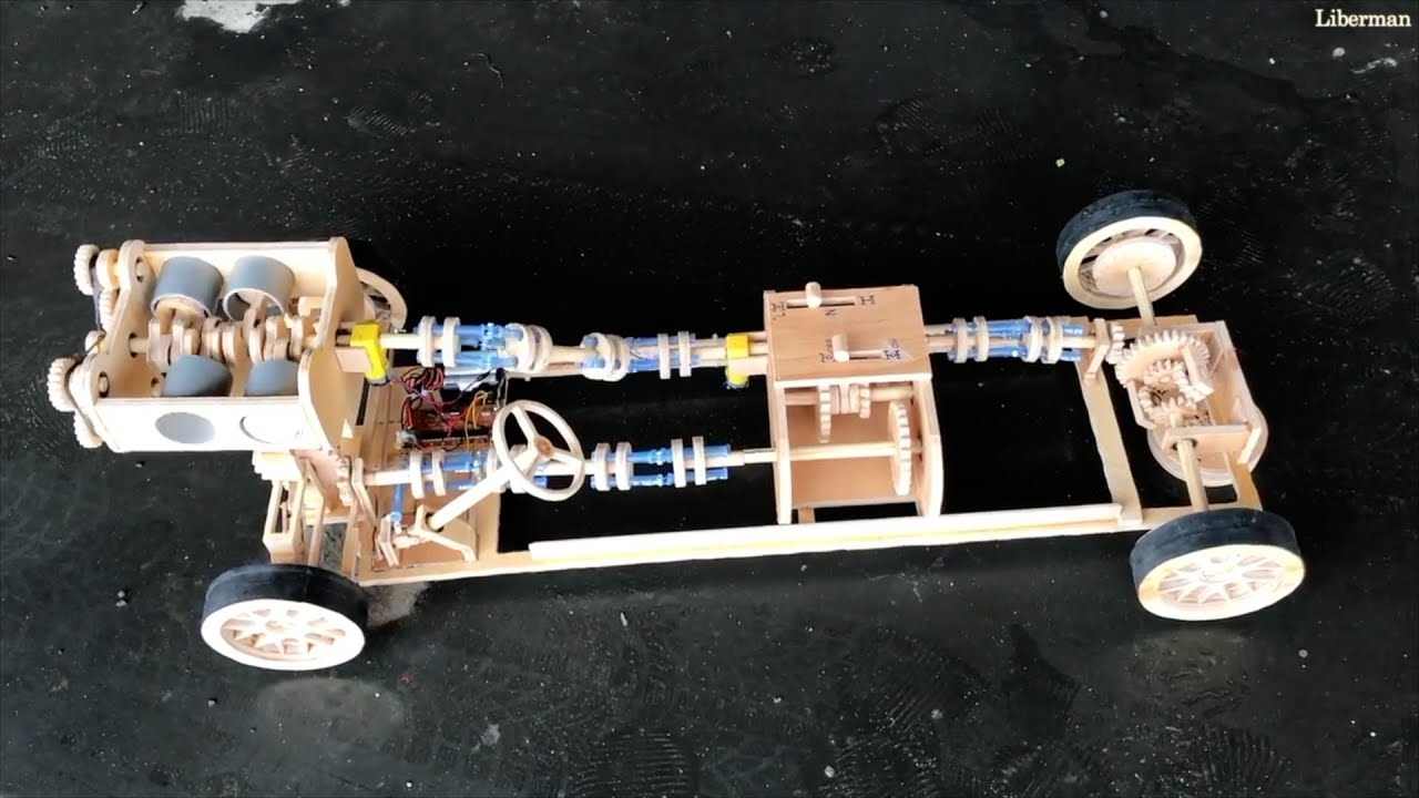 Crafting a Functional Helicopter Main Rotor from Wood - YouTube