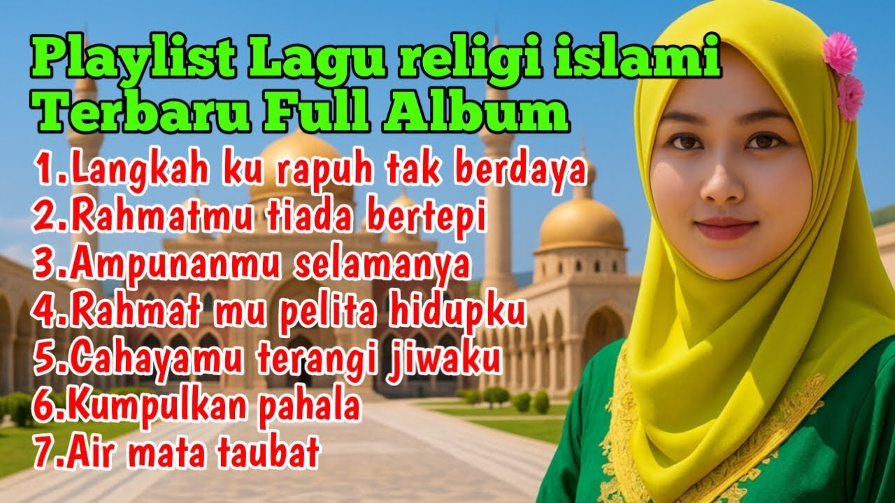 Lagu religi islami terbaru hits sepanjang masa Full album "Langkah ku ...