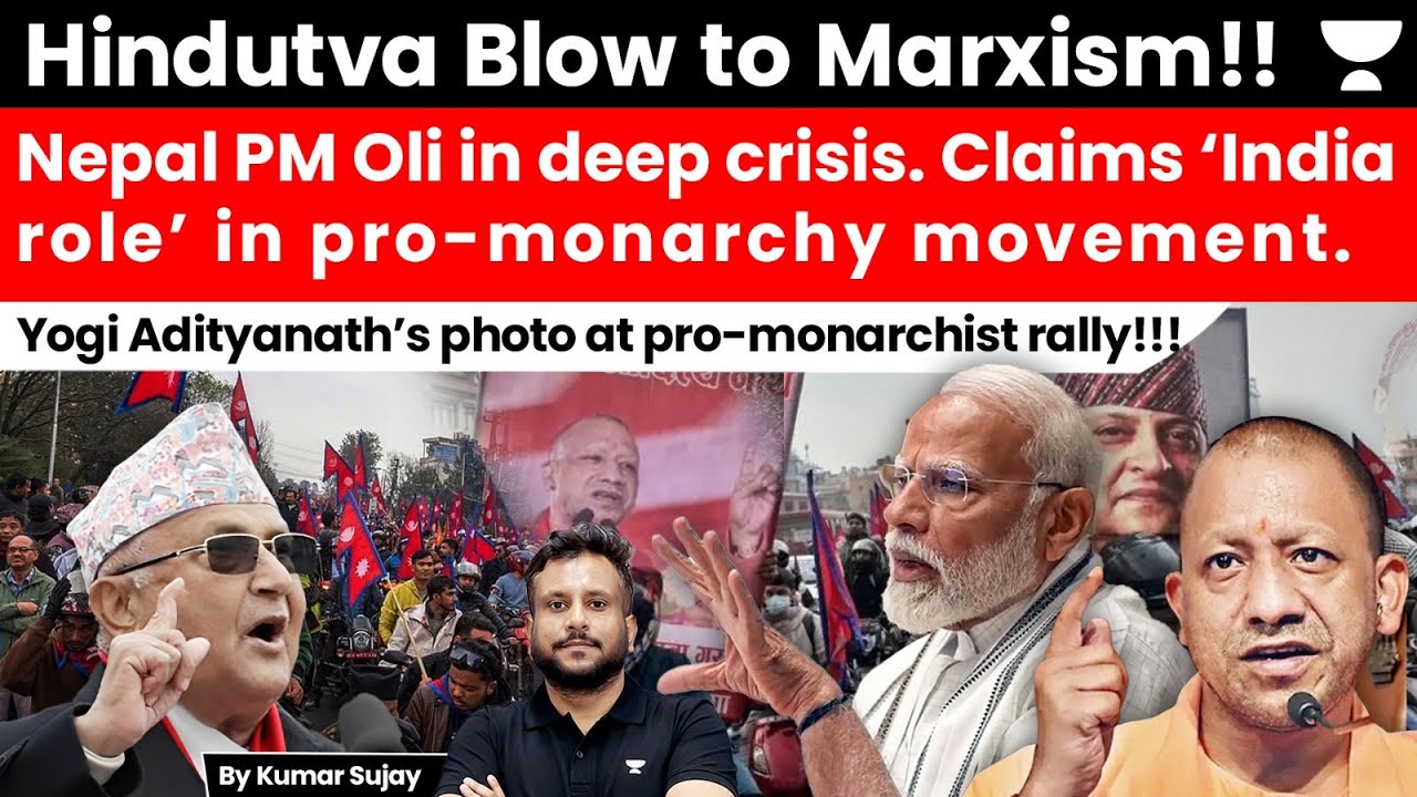 Nepal PM Oli claims ‘India role’ in pro-monarchy movement. Will Hindu ...