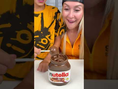 Chupa Chups and Nutella #shorts by Leisi Family