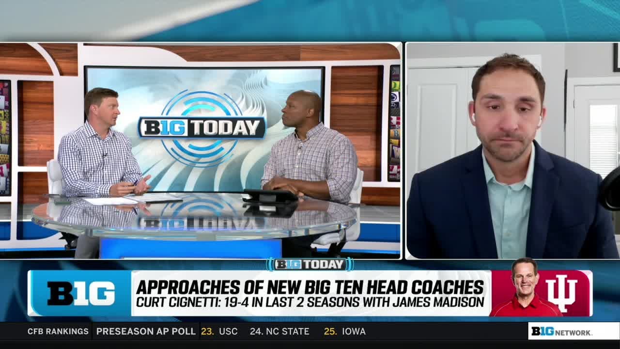 Approaches of New B1G Head Coaches | B1G Today - YouTube