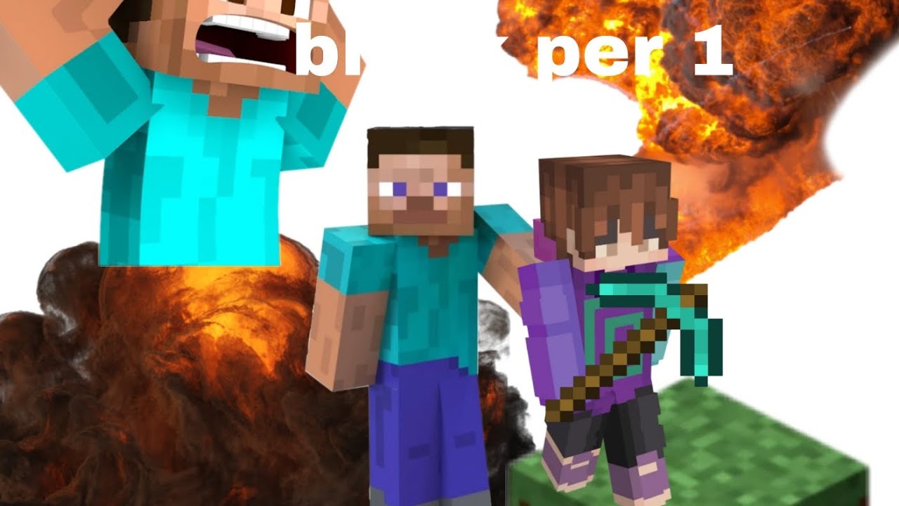 minecraft one block per 1 - YouTube