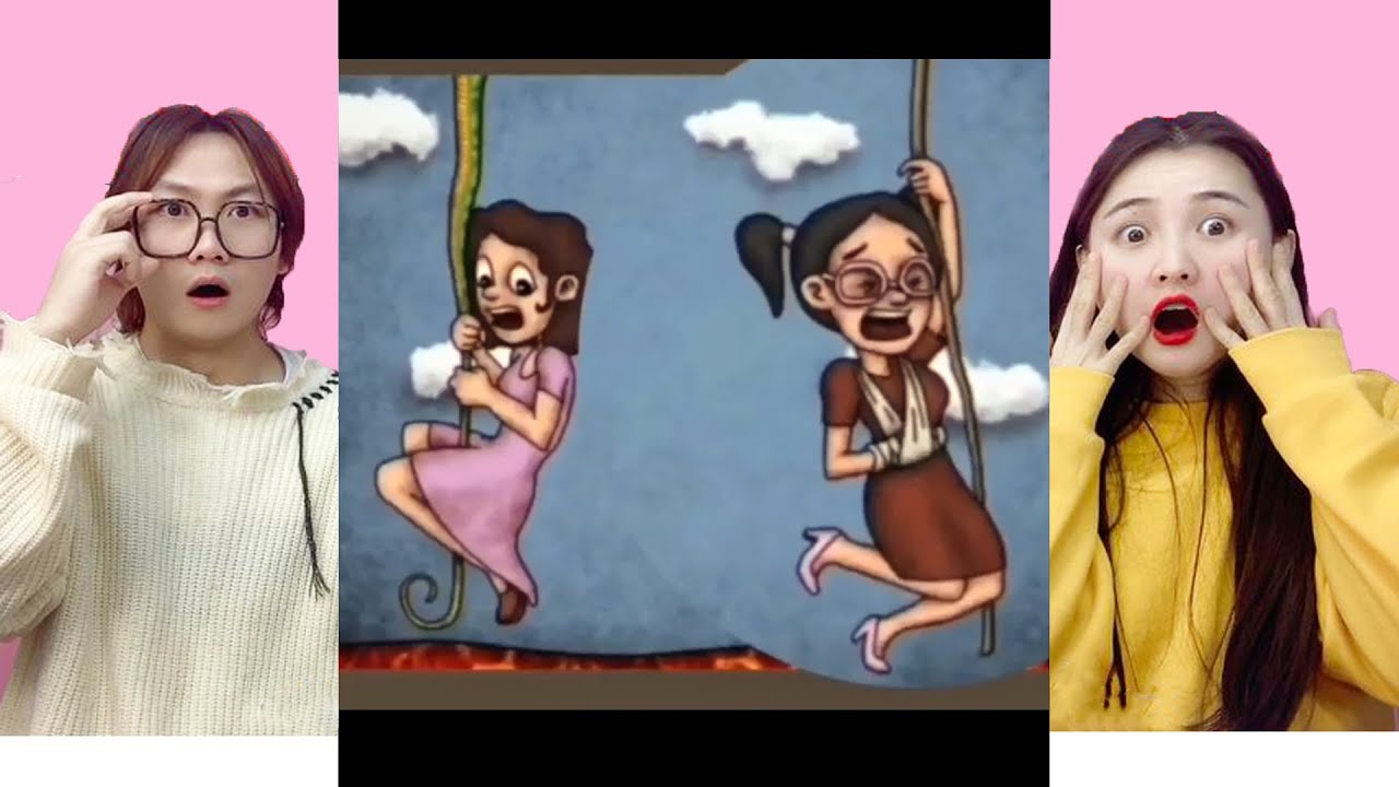 Brain-burning IQ Test Challenge! Who Will Fall First, Eyes Trap | Funny ...