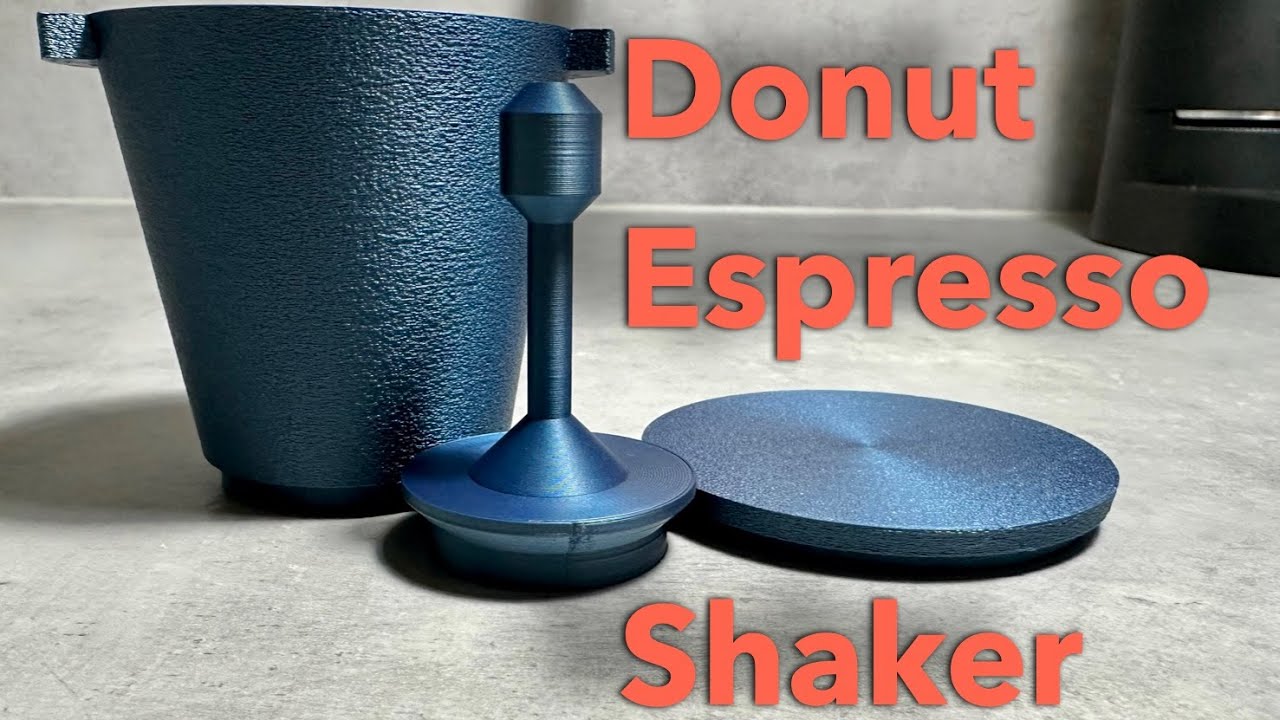 Quick demonstration of the Donut Espresso Shaker (for 58mm, 54mm, 51mm ...