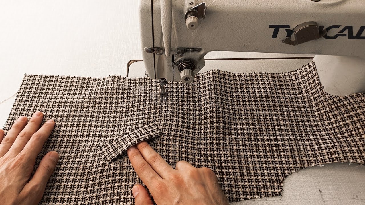 How To Sew Inseam Pockets Sewing Techniques For Beginners - YouTube