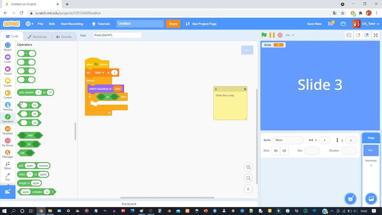 TUTORIAL How To Make A Slide Show On Scratch YouTube TUTORIAL How To Make A Slide Show On Scratch YouTube