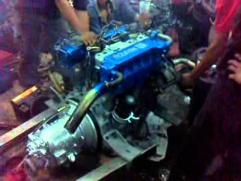 Isuzu Marine Engine tuned for ECO Surface Drive www.ecosurfacedrives ...