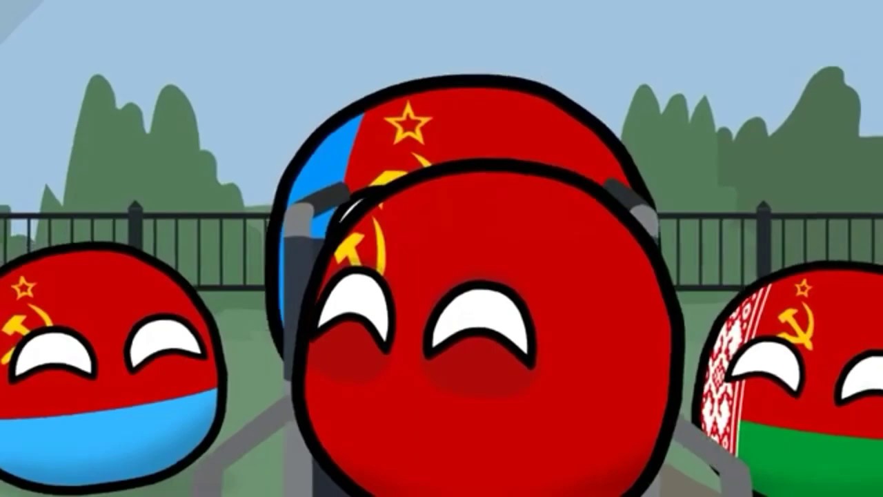 Похороны СССР countryballs Art's animations - YouTube