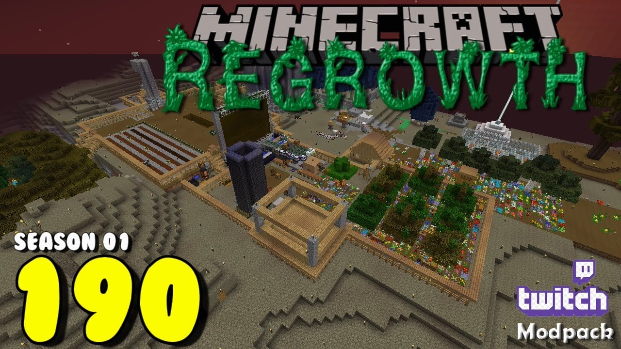 Regrowth S01E190 - Making Progress - Minecraft Modpack Let's Play - YouTube
