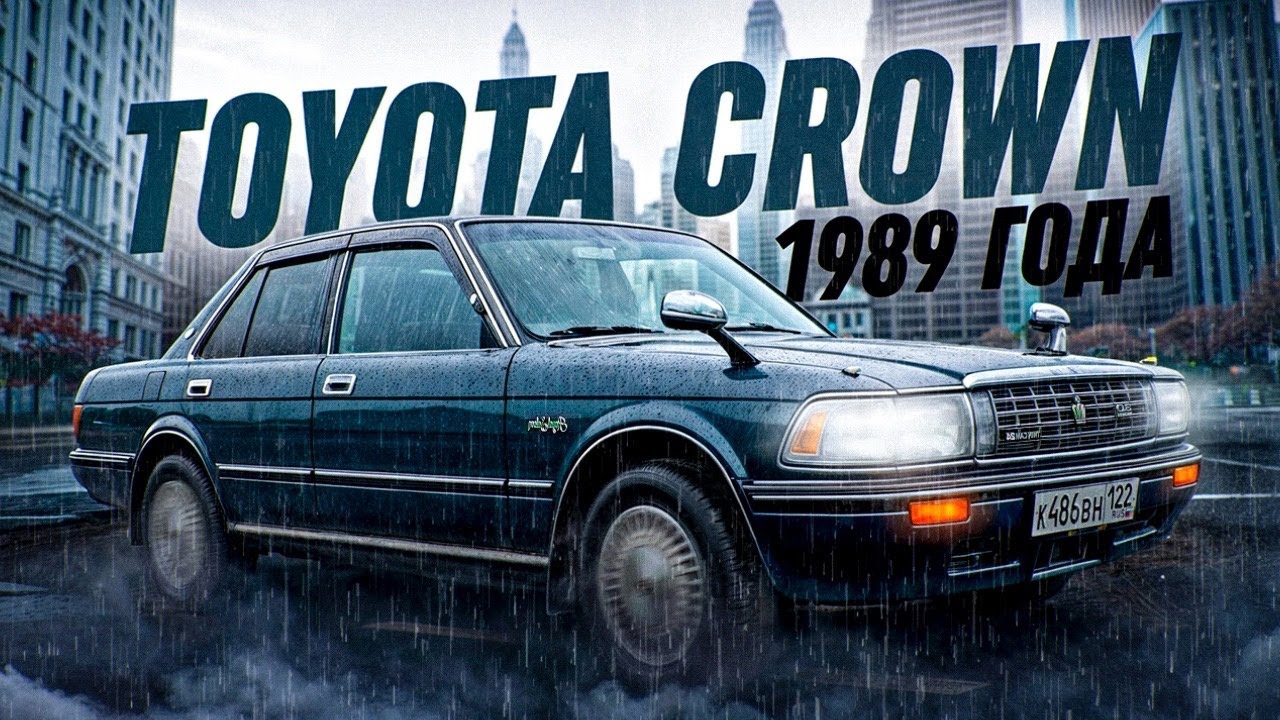 Легенда Японии Toyota Crown 131 - YouTube