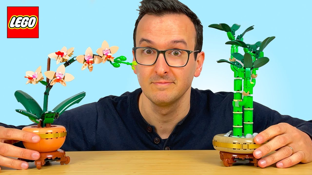 LEGO Mini Orchid and Lucky Bamboo REVIEW - YouTube