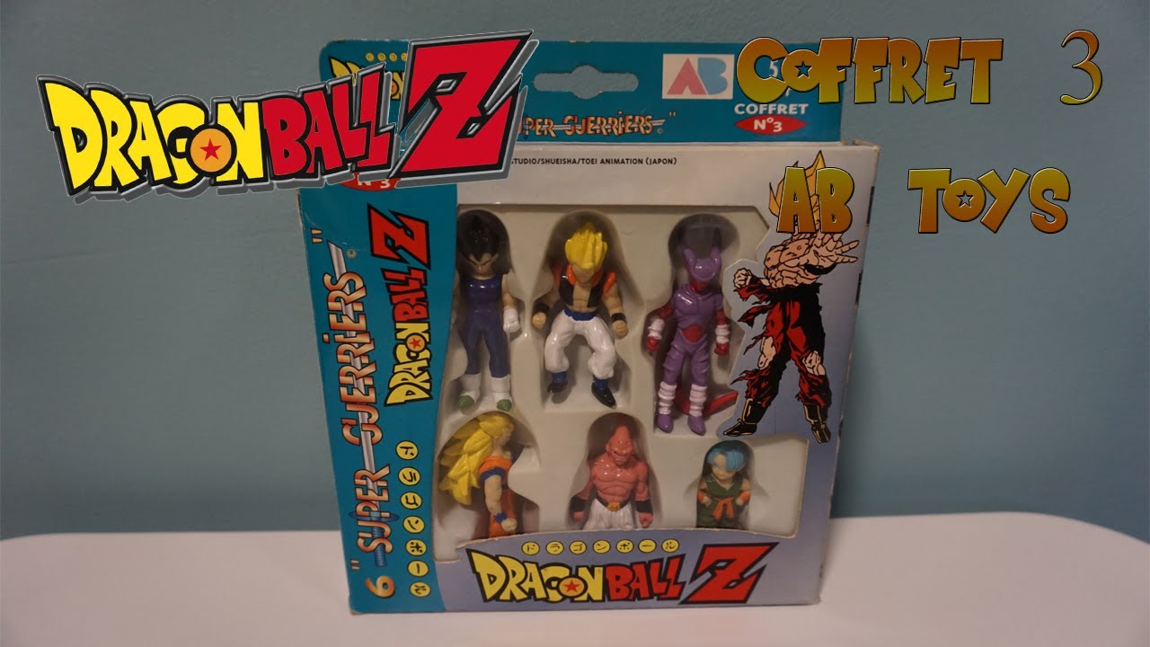 DRAGON BALL Z - FIGURAS AB TOYS COFFRET 3 | RETRO DRAGON BALL - YouTube