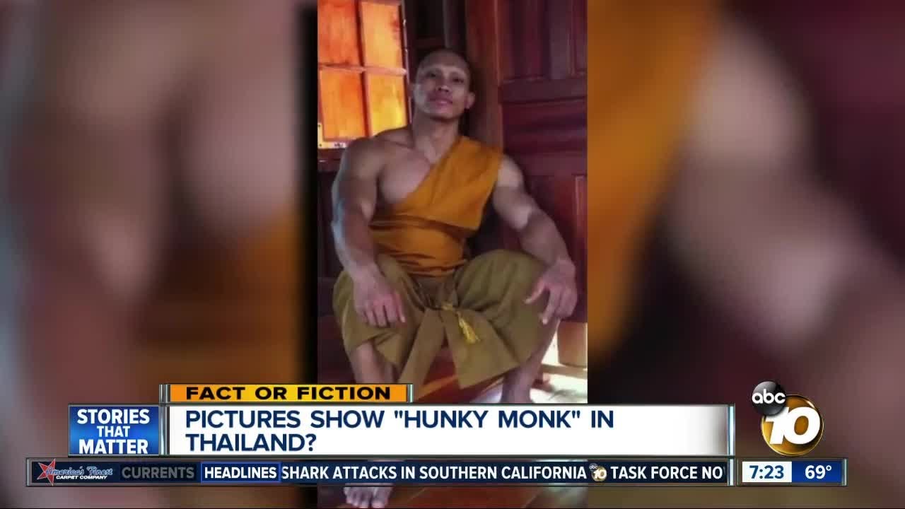 Pictures show buff "hunky" monk? - YouTube