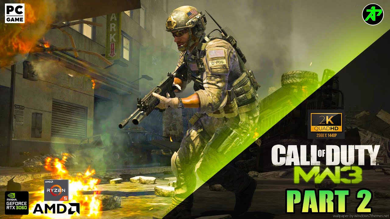 CALL OF DUTY MODERN WARFARE 3 PC Gameplay Walkthrough Part 2 Campaign ...