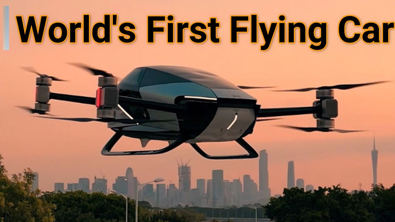 World's First Flying Car: Watch It Take Off for the First Time ! - YouTube
