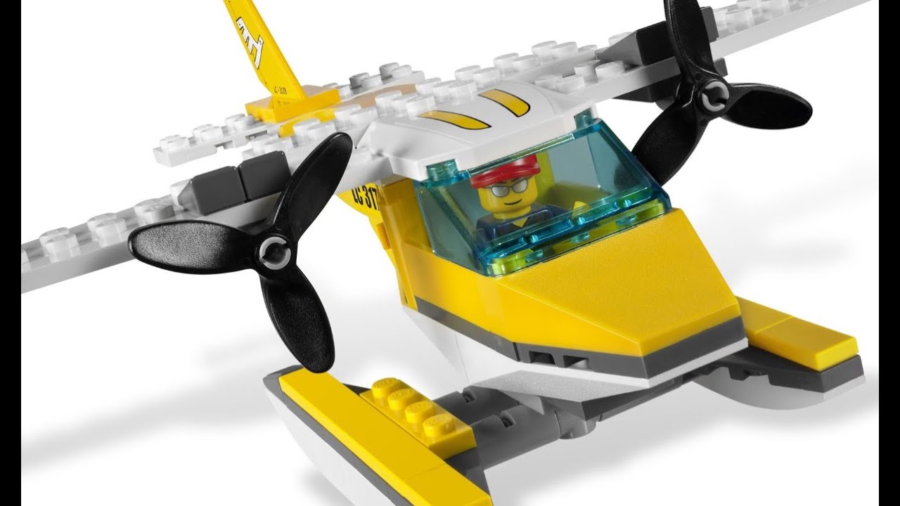 Lego 3178 Review Seaplane City unboxing and building - YouTube