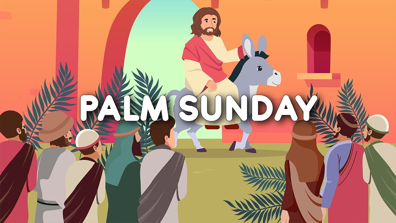 Palm Sunday: The Triumphal Entry | Easter Animation | Kids Cartoon ...