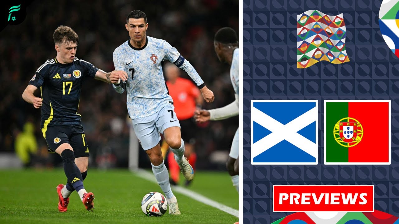 🔴 SCOTLAND 🏴󠁧󠁢󠁳󠁣󠁴󠁿 VS PORTUGAL 🇵🇹 ~ UEFA Nations League 2024/25 League ...