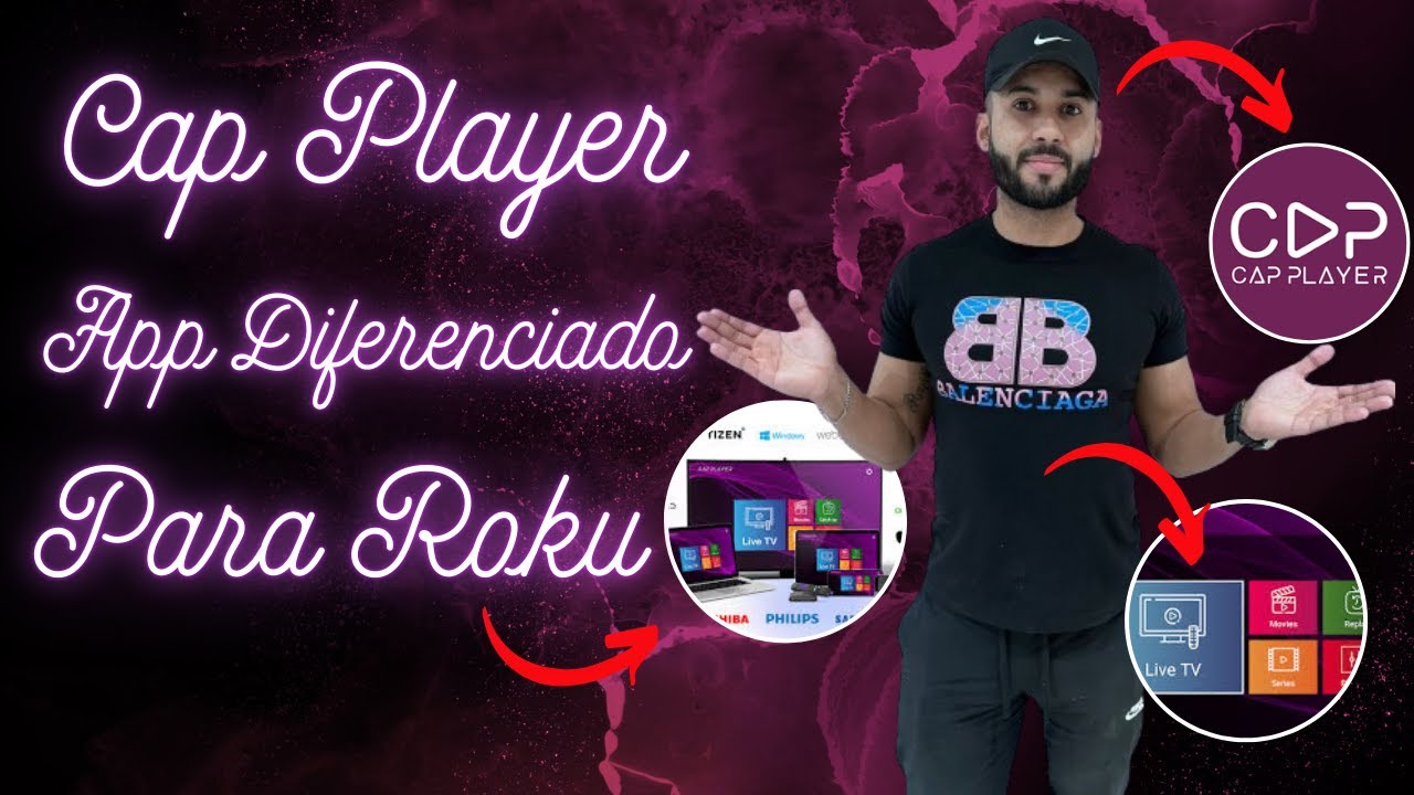 🔴 NOVIDADE INCRIVEL E DIFERENCIADA PARA SUA SMARTV ROKU APLICATIVO CAP PLAYER OTIMO PARA ...